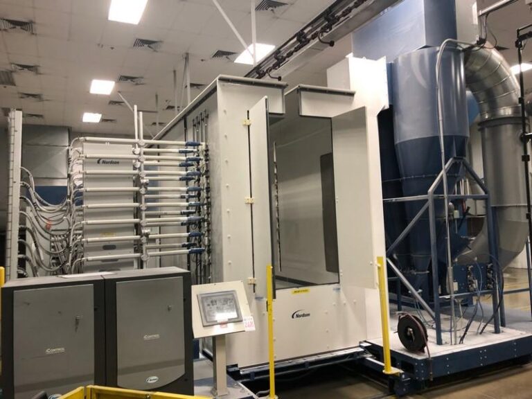 Nordson Colormax FC Powder Paint Booth System - General Machinery LLC
